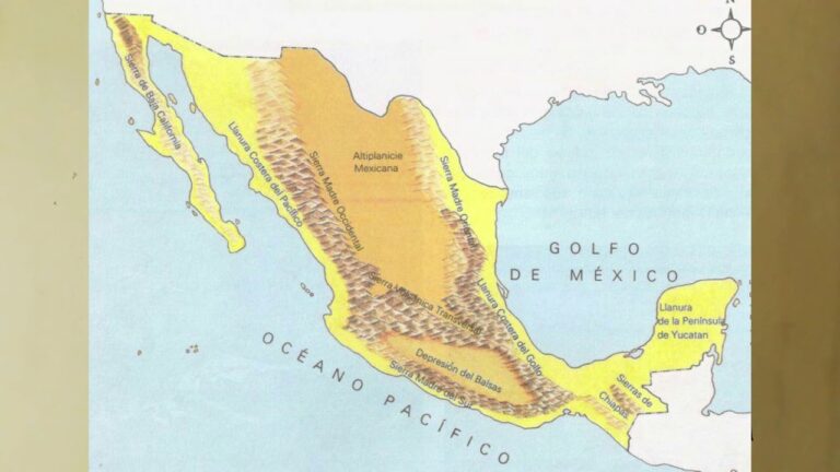 Principales mesetas mexicanas - Mi Tienduca