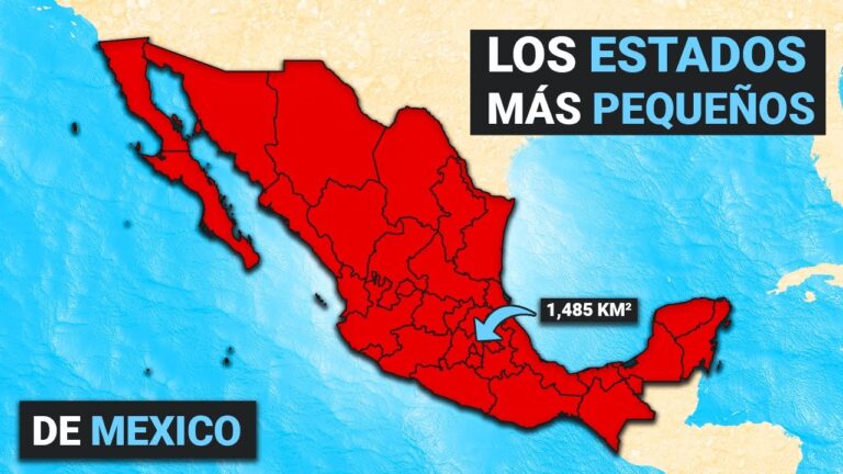 ¿Cuál es el estado más pequeño de México? - Mi Tienduca