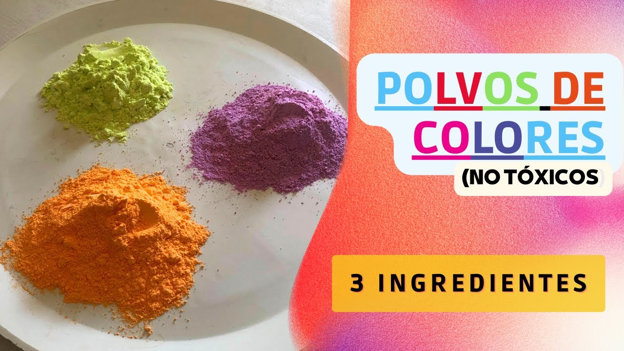 El polvo de colores: ¿sabes cómo se llama? - Mi Tienduca